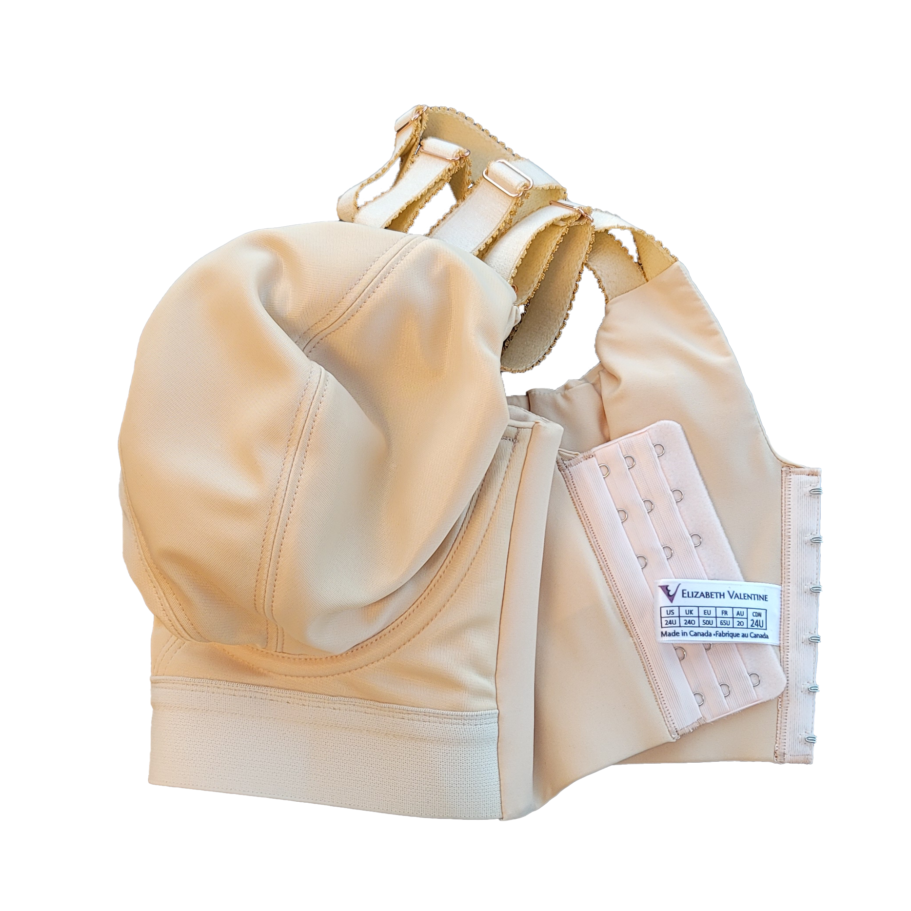 Dahlia Double Wireless Macromastia Bra Bands 24 to 50 Cups K to Q ...
